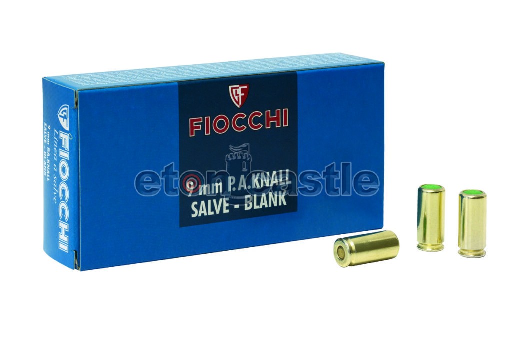 9mm Blank Pistol Ammunition - Eton Castle